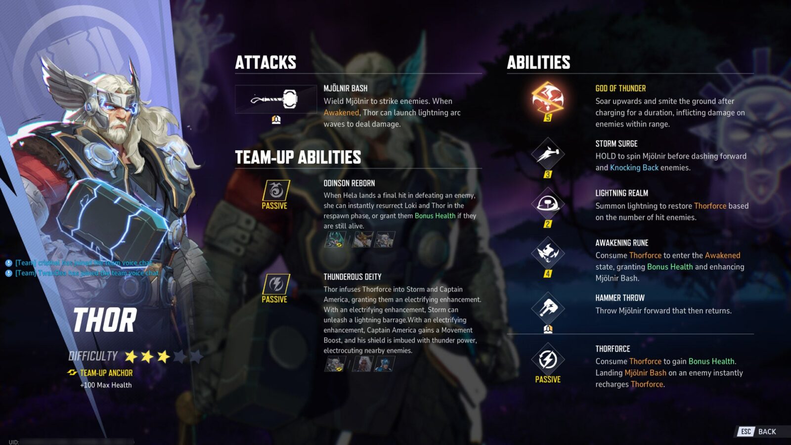 Cómo electrificar el campo de batalla con Thor de Marvel Rivals ...